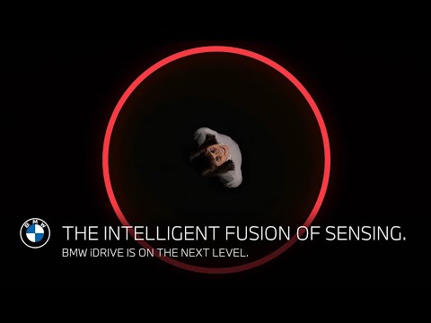 The intelligent fusion of sensing. BMW iDrive is on the next level.