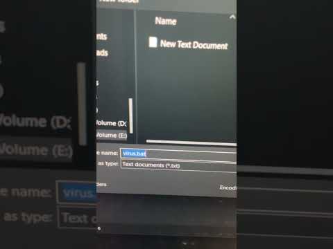 Easy computer virus that you can create #hacking #coding #kalilinux #cybersecurity #phishing