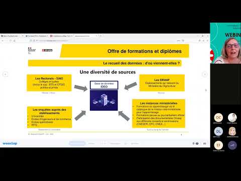 Webinaire Onisep CIO n°5 : offre de formations et diplômes