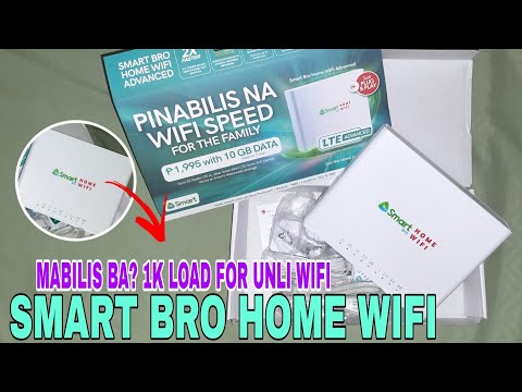SMART BRO HOME WIFI UNBOXING | HOW TO SET UP | YSELLE GAGARIN