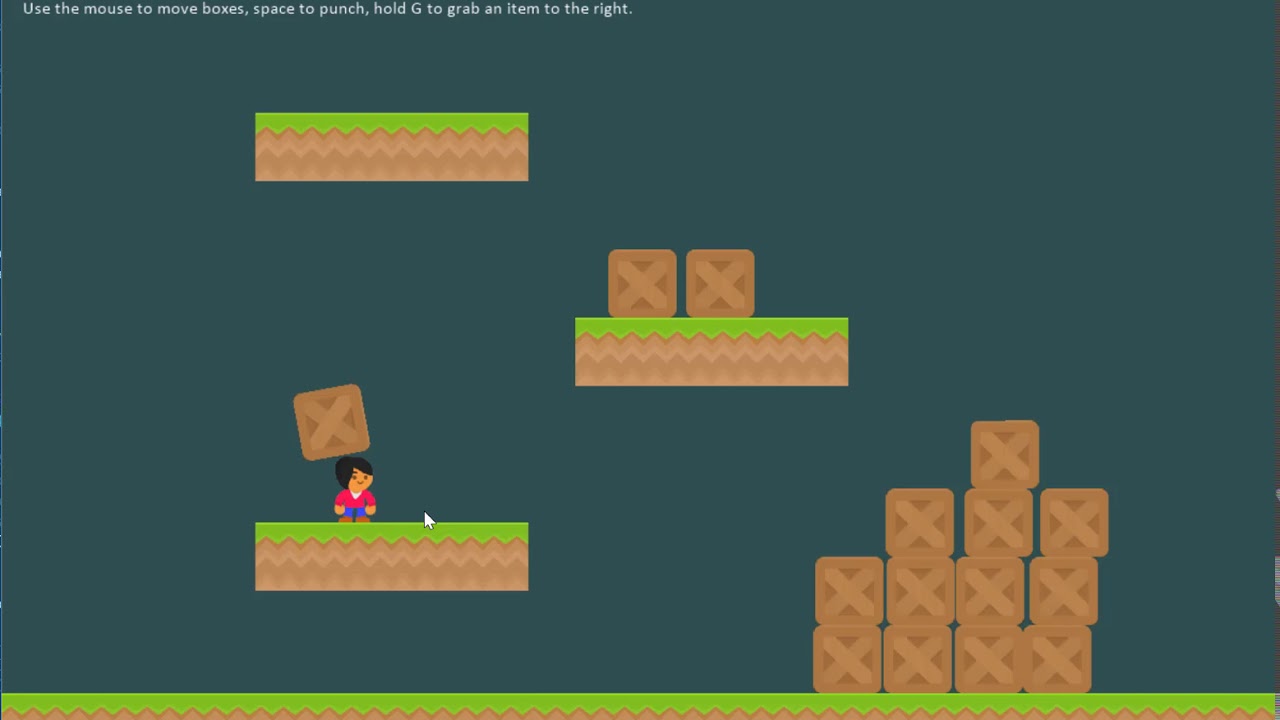 Arcade and Pymunk Platformer Example