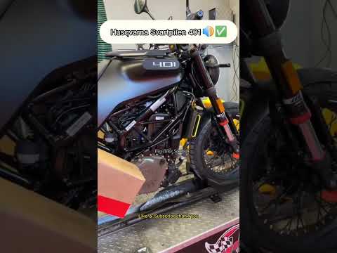 Husqvarna Svartpilen 401 | #soundcheck #bigbikes #shorts