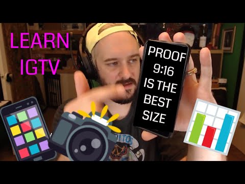 IGTV VIDEO TUTORIAL - BEST IGTV VIDEO SIZE AND CONVERTING WIDESCREEN VIDEOS FOR IGTV ASPECT RATIO