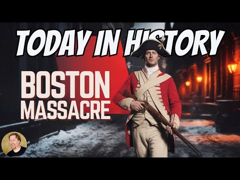 BOSTON MASSACRE Sparks a REVOLUTION🔥 | Today in History (1770)