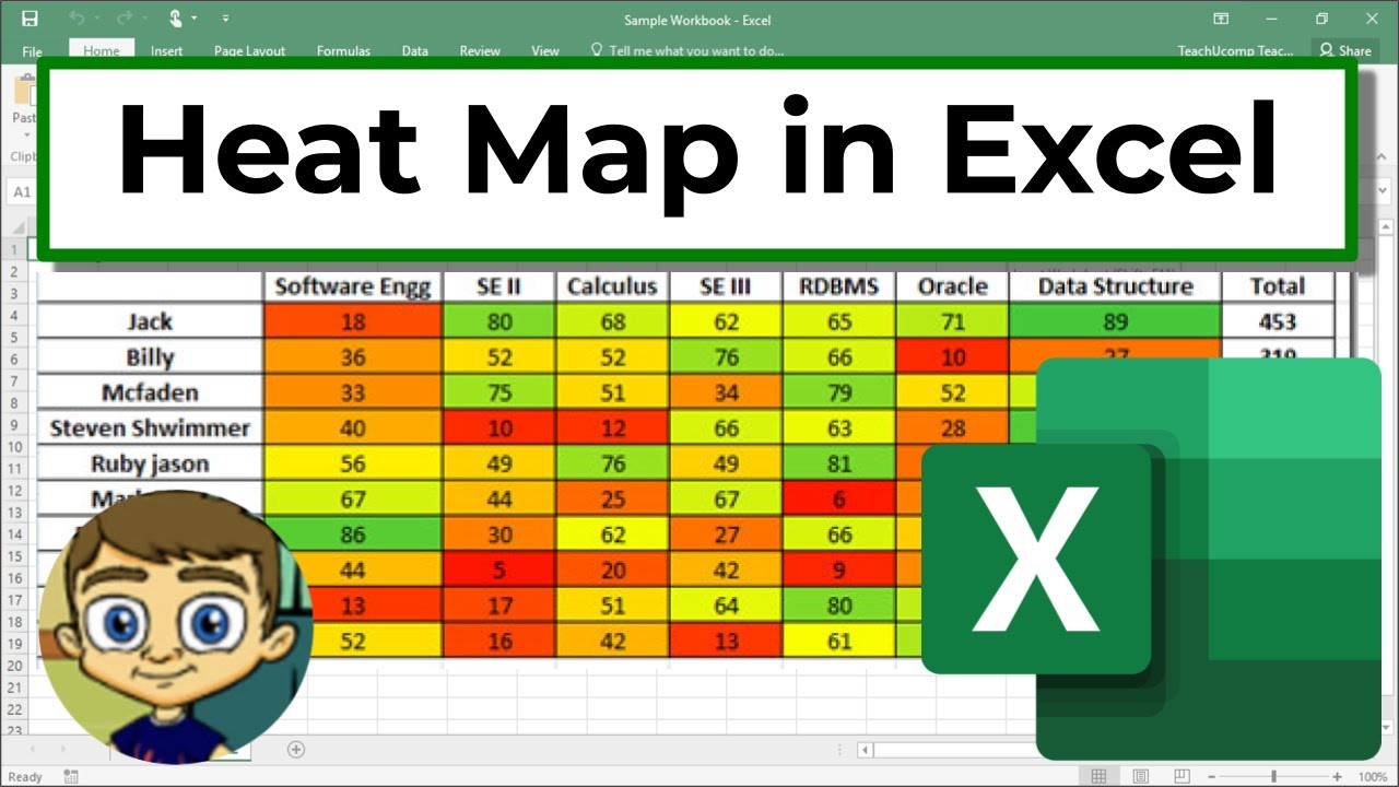 Create a Heat Map in Excel