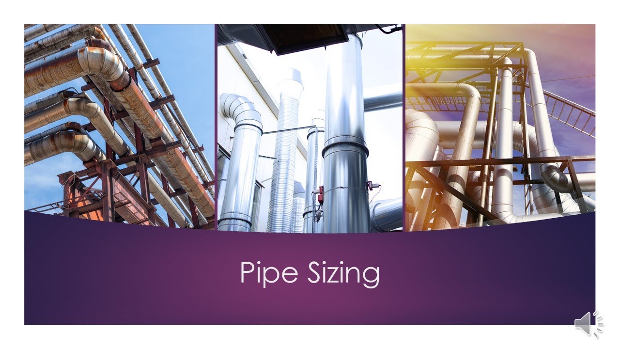 Pipe Sizing in Process Plants