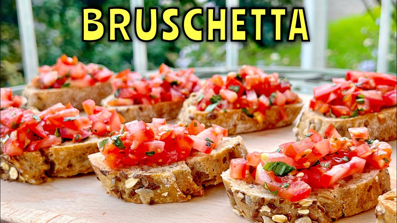The Best Italian BRUSCHETTA RECIPE - Traditional Taste