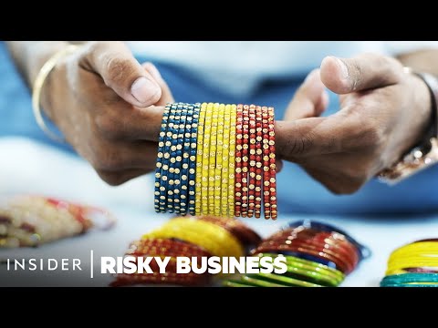 Why People Risk Their Lives To Make Millions Of Bangles In India | Risky Business | Business Insider