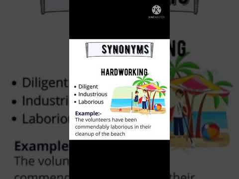 other way to say hardworking,synonyms of hardworking,english vocabulary, english communication,accen