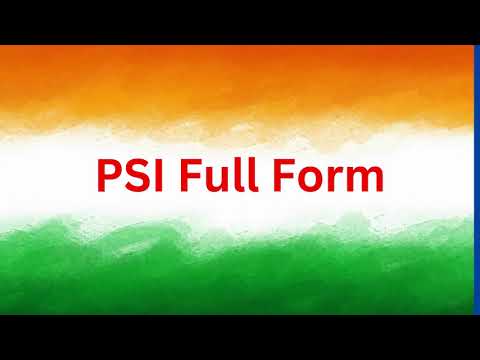 PSI Full Form