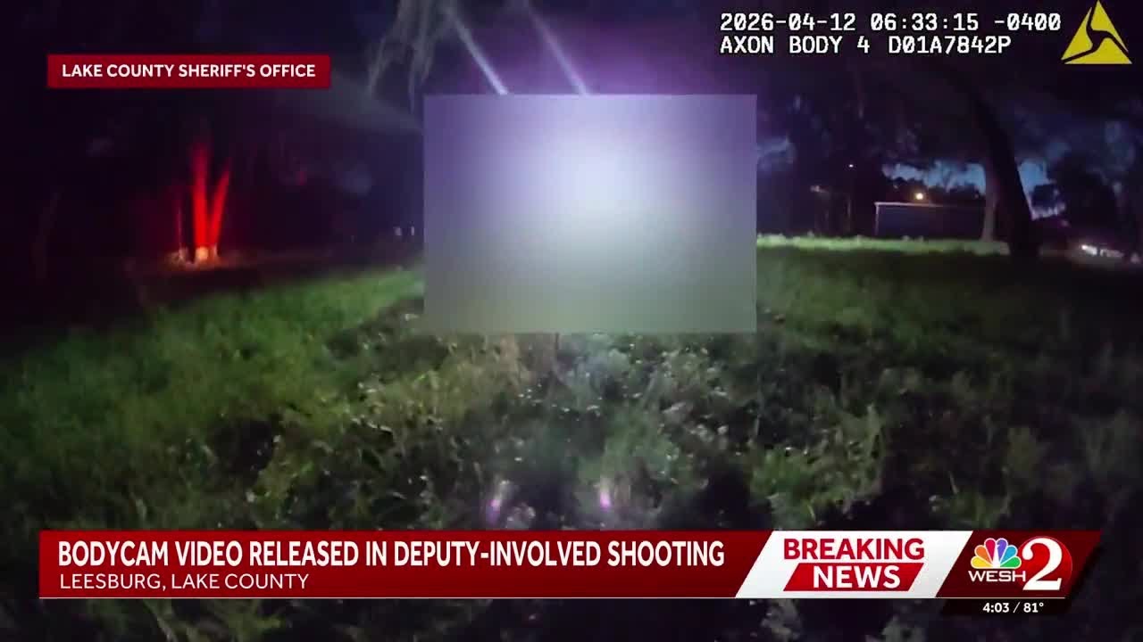 Deputy shoots, kills stabbing suspect in Lake County, sheriff's office says