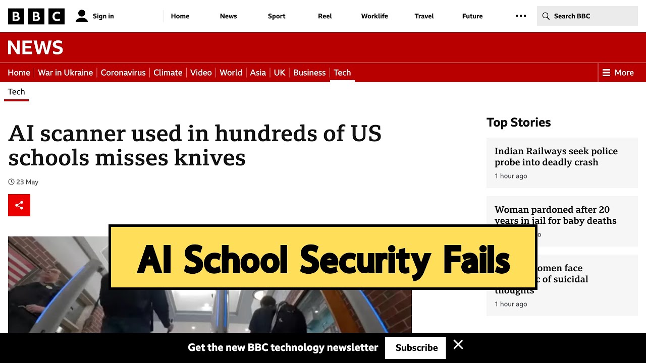Flawed AI Scanners: Hundreds of US Schools in Danger from Hidden Knives?
