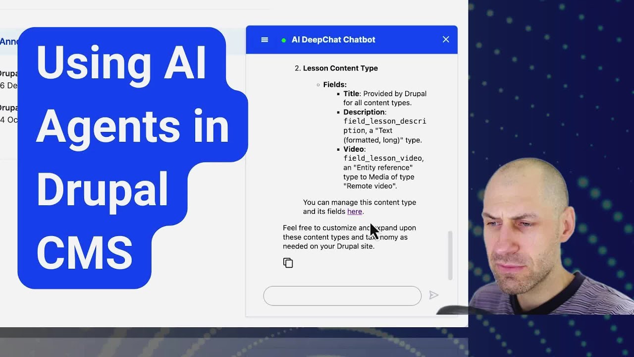 Using AI Agents in Drupal CMS