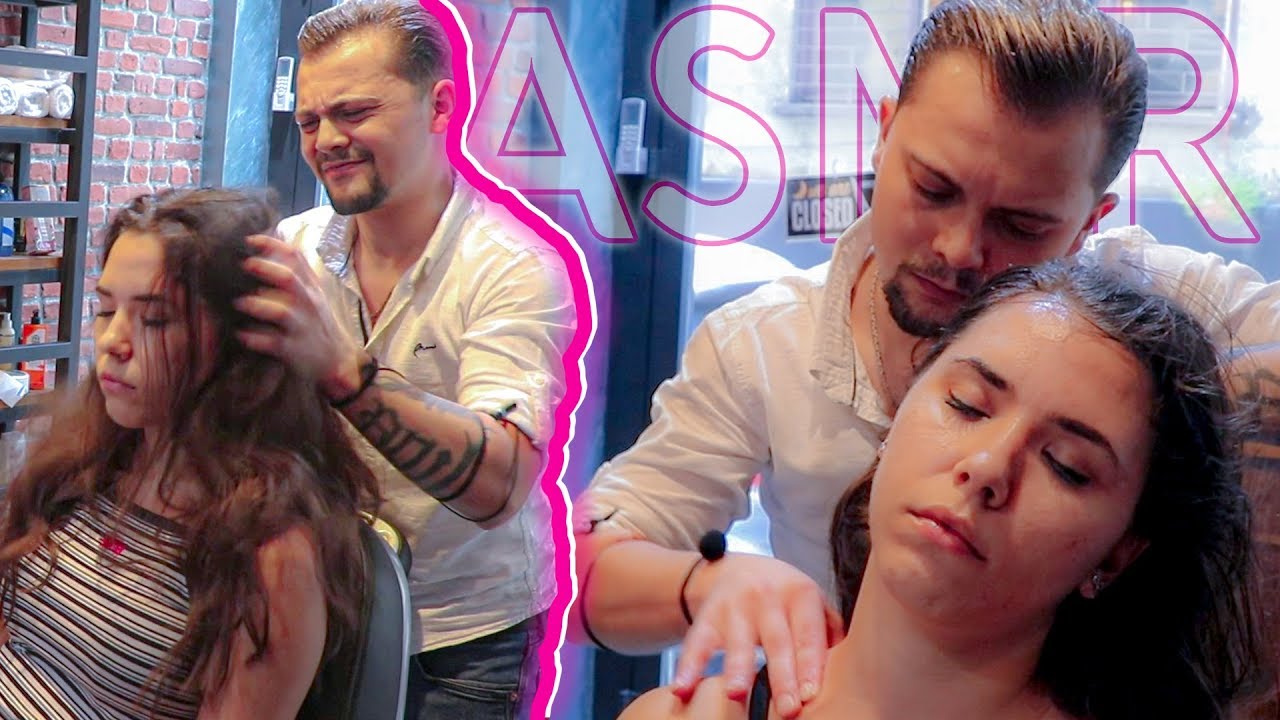 ASMR MASSAGE THERAPY IN REAL BARBER SHOP ⭐ YOUR DAILY SLEEP PILL ...