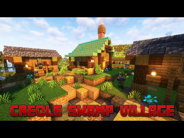 Creole Swamp Villages Minecraft Data Pack