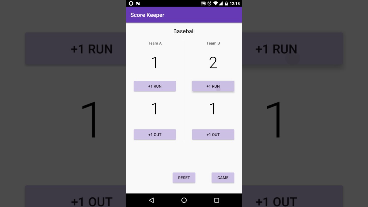 My ScoreKeeper App!