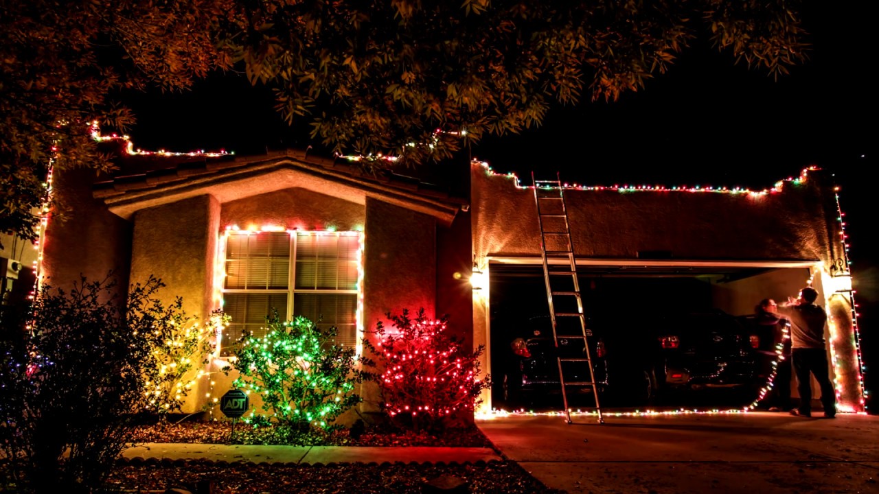 2016 Christmas Lights Lapse