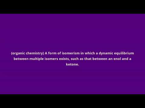 what is the meaning of tautomerism