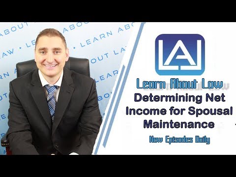 Determining Net income for Spousal Maintenance in 2019
