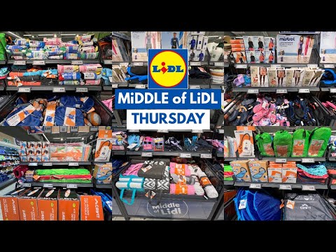 NEW IN MIDDLE OF LIDL THIS WEEK THURSDAY 29 MAY 2025 | LIDL HAUL | TRAVELANDSHOP WITH ME