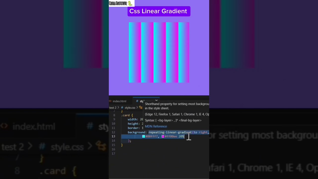 Css Linear Gradient  #lineargradient #css #cssgrid #code #coding #csstutorial #webdevelopment #css3