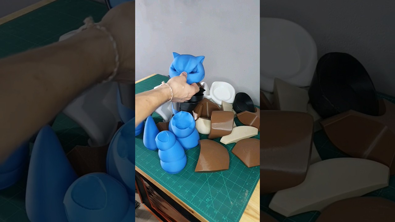 Most EPIC 3D print ever 😎🤯🤯#pokemon #3Dprinting #asmr