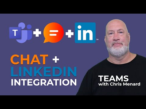 Teams - LinkedIn Tab now Available in Teams Chat