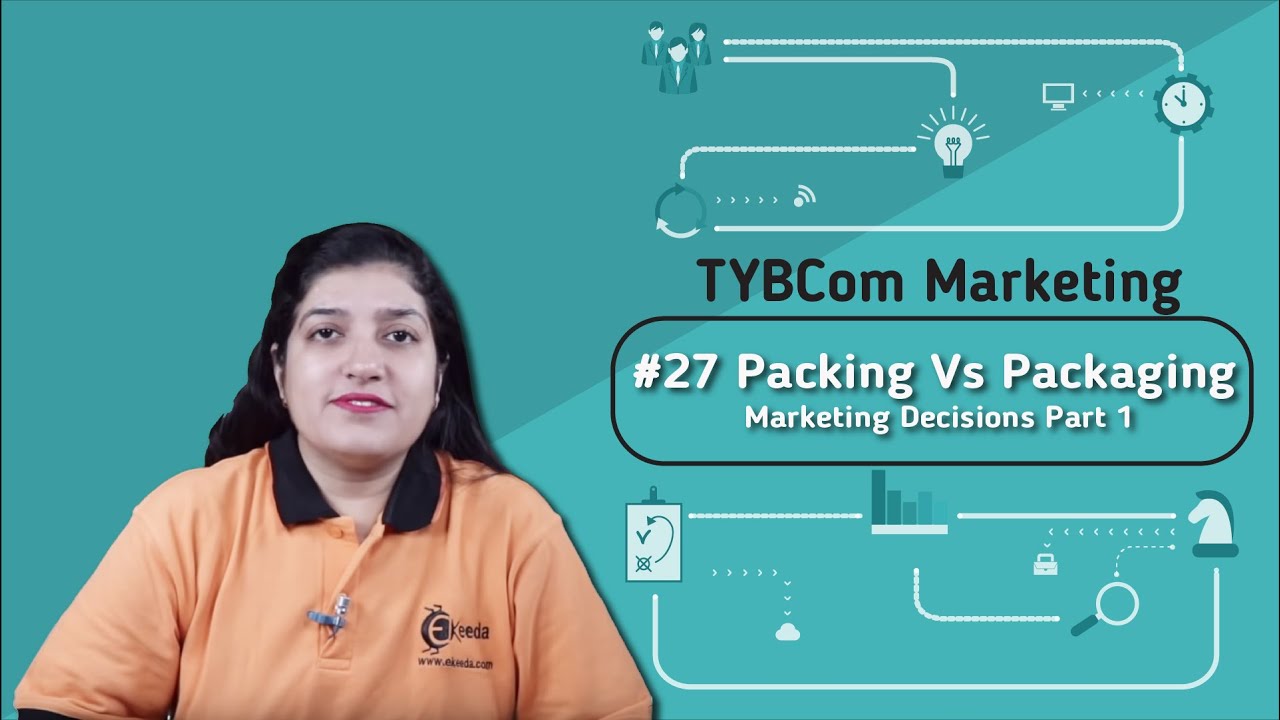 Packing Vs Packaging - Marketing Decisions Part 1 - TYBCOM Marketing