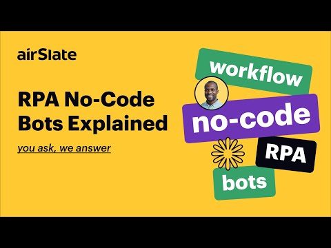 RPA No Code Bots Explained
