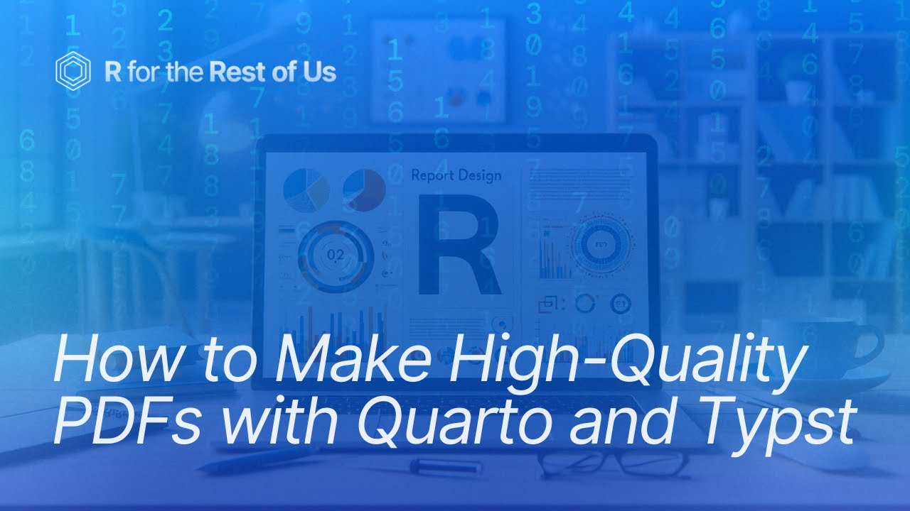 How to Make High Quality PDFs with Quarto and Typst