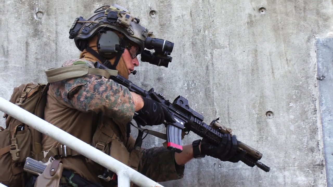 U.S. Marine Force Reconnaissance Close Quarters Tactics Training (2021)