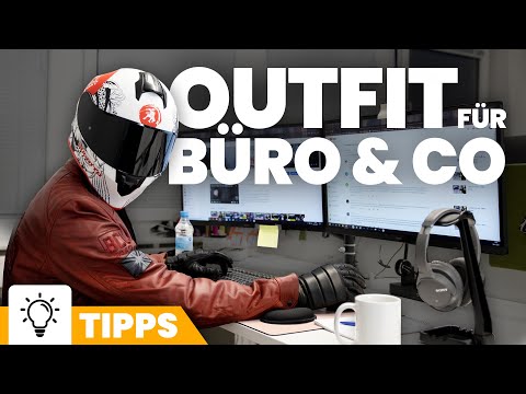 Urbane Motorradbekleidung: Outfit für Büro, Uni & Co