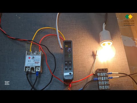 การใช้งานต่อ Output Module Temperature Controller Omron E5DC-QX2ASM-802