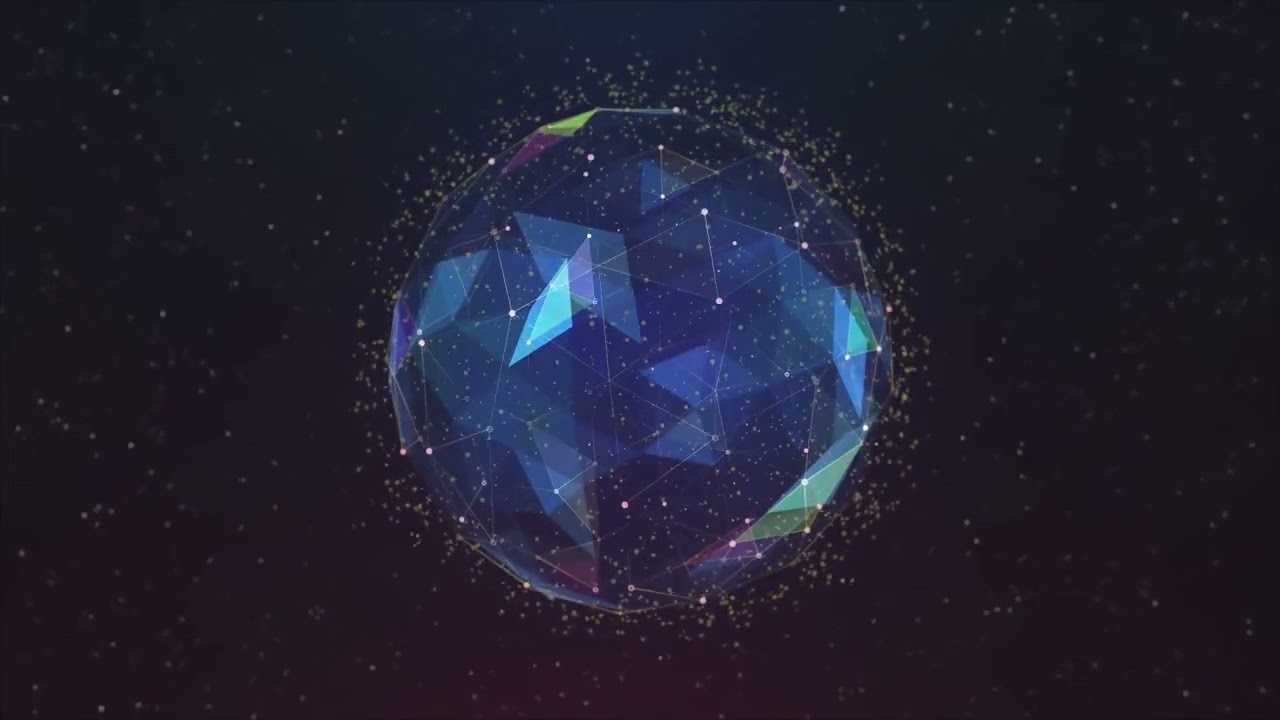 Plexus Waves Windows 10 Animated Wallpaper