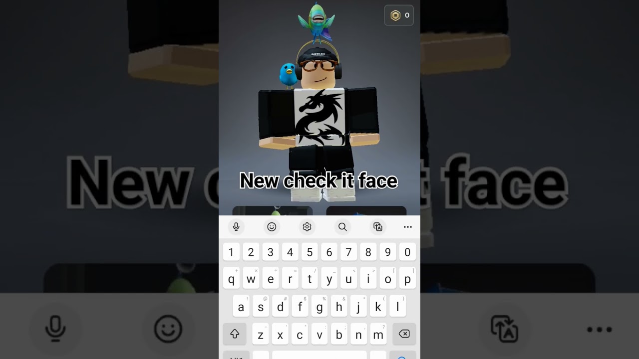New check it face for free