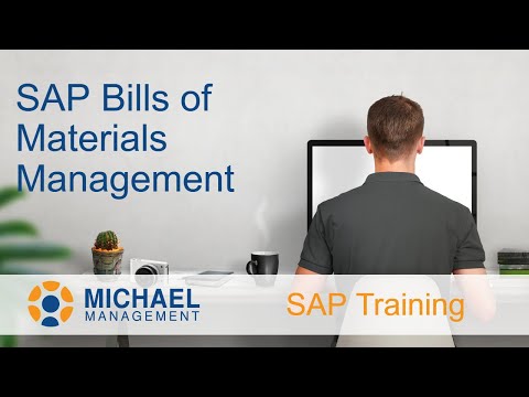SAP Bills of Materials Management