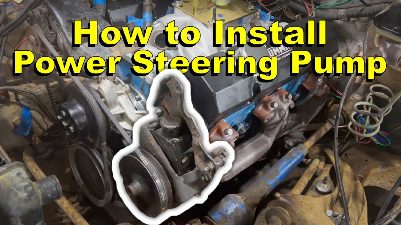 How to Install a Power Steering Pump on a Small Block Chevy