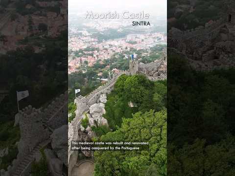 This castle has insane history 😲🏰 Moorish Castle #shorts