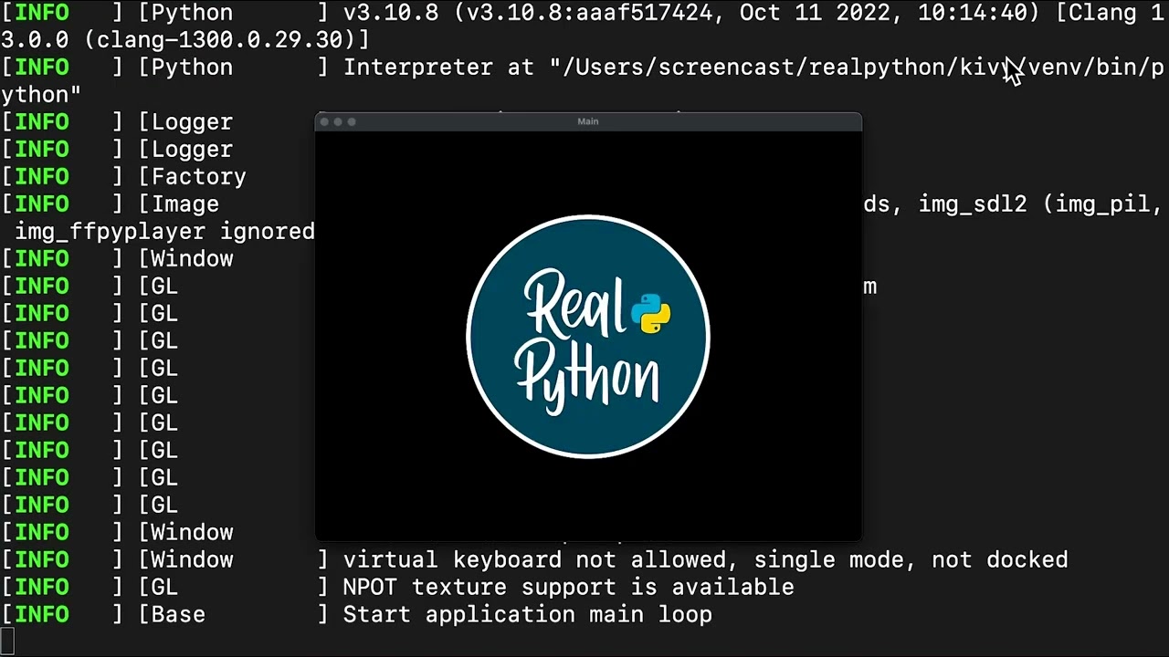 Starting With Kivy to Build Cross-Platform GUI Apps