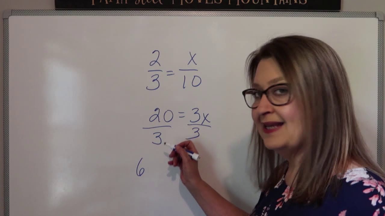 L14 Proportion Word Problems