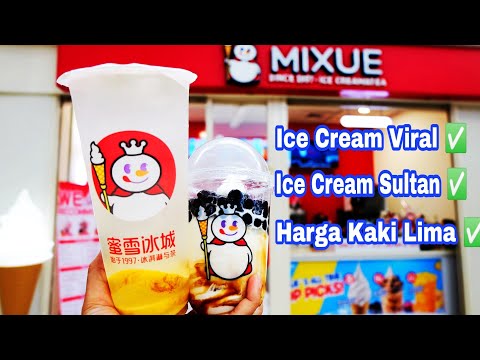 VIRAL ‼️ MENU BEST SELLER DI MIXUE ICE CREAM | SEENAK APA C ?!