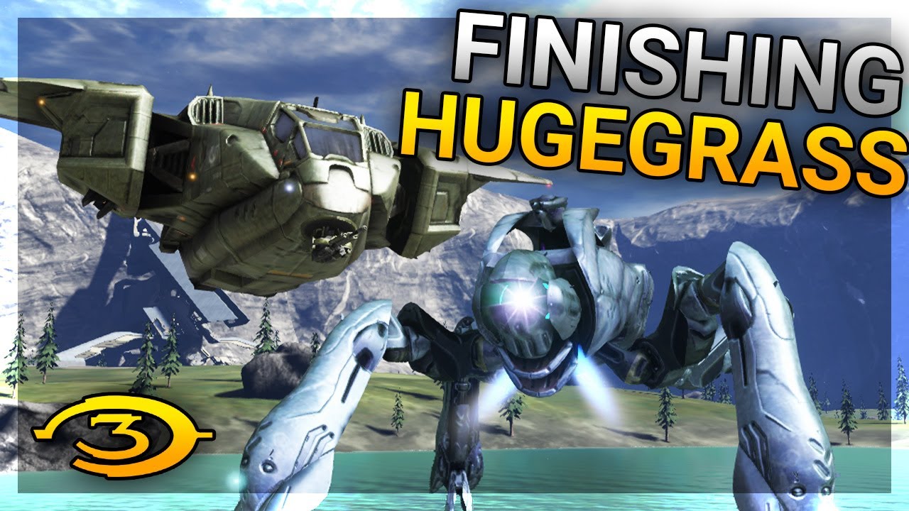 HALO'S BIGGEST TEAM BATTLE MAP EVER - Halo 3 Mods #124