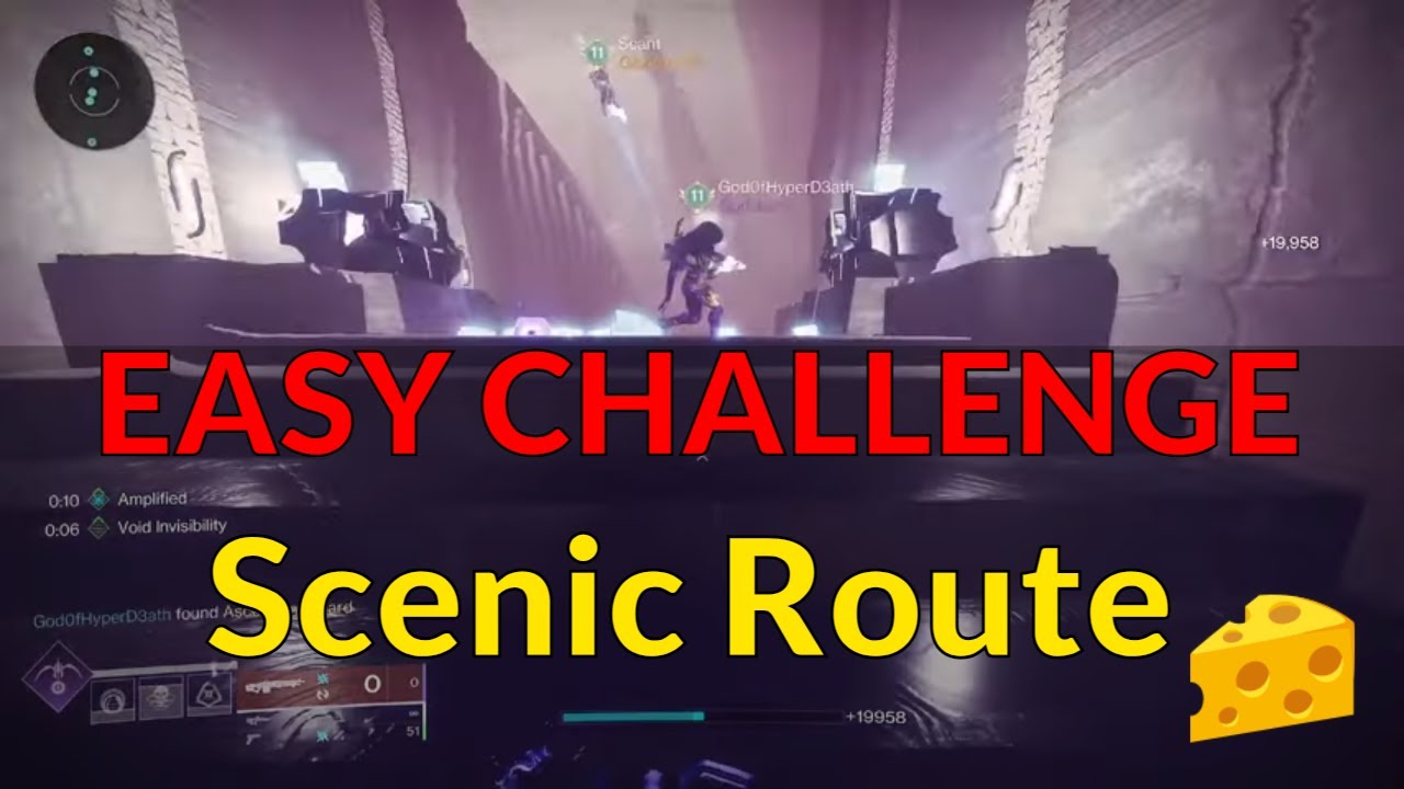 Mastering the Scenic Route Challenge in Destiny: A Guide to the Easy ...