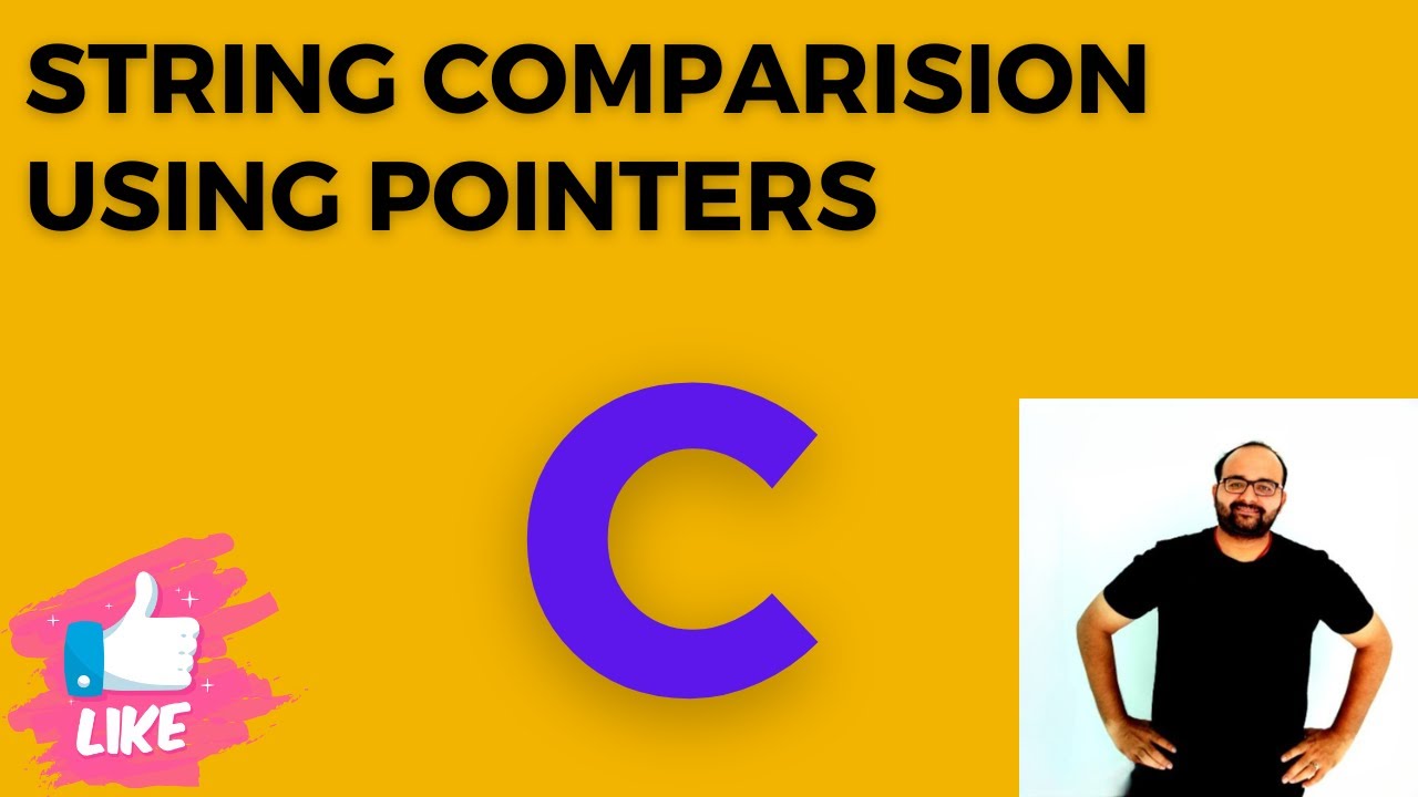 String Comparision using Pointers in C