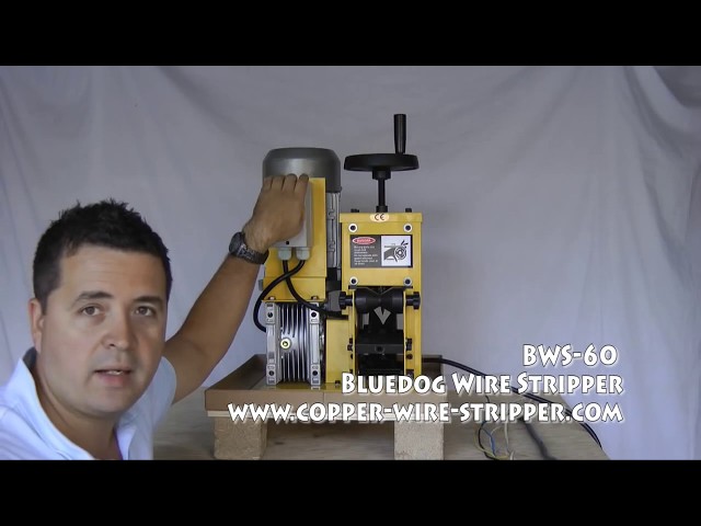 Copper Wire Stripper - Bluedog BWS-60 Wire Stripping Machine | Other ...