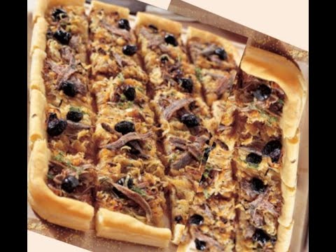 Pissaladiere |French onion tart| French Cuisines|
