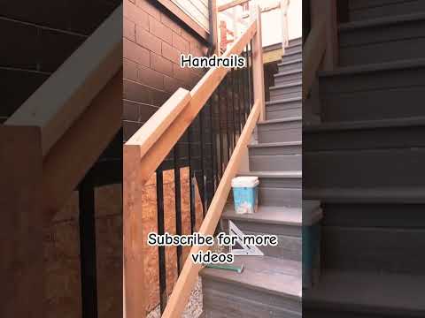 Handrails #handrails #carpenter #carpinteria #construction #construccion #shortvideo #viral #reels