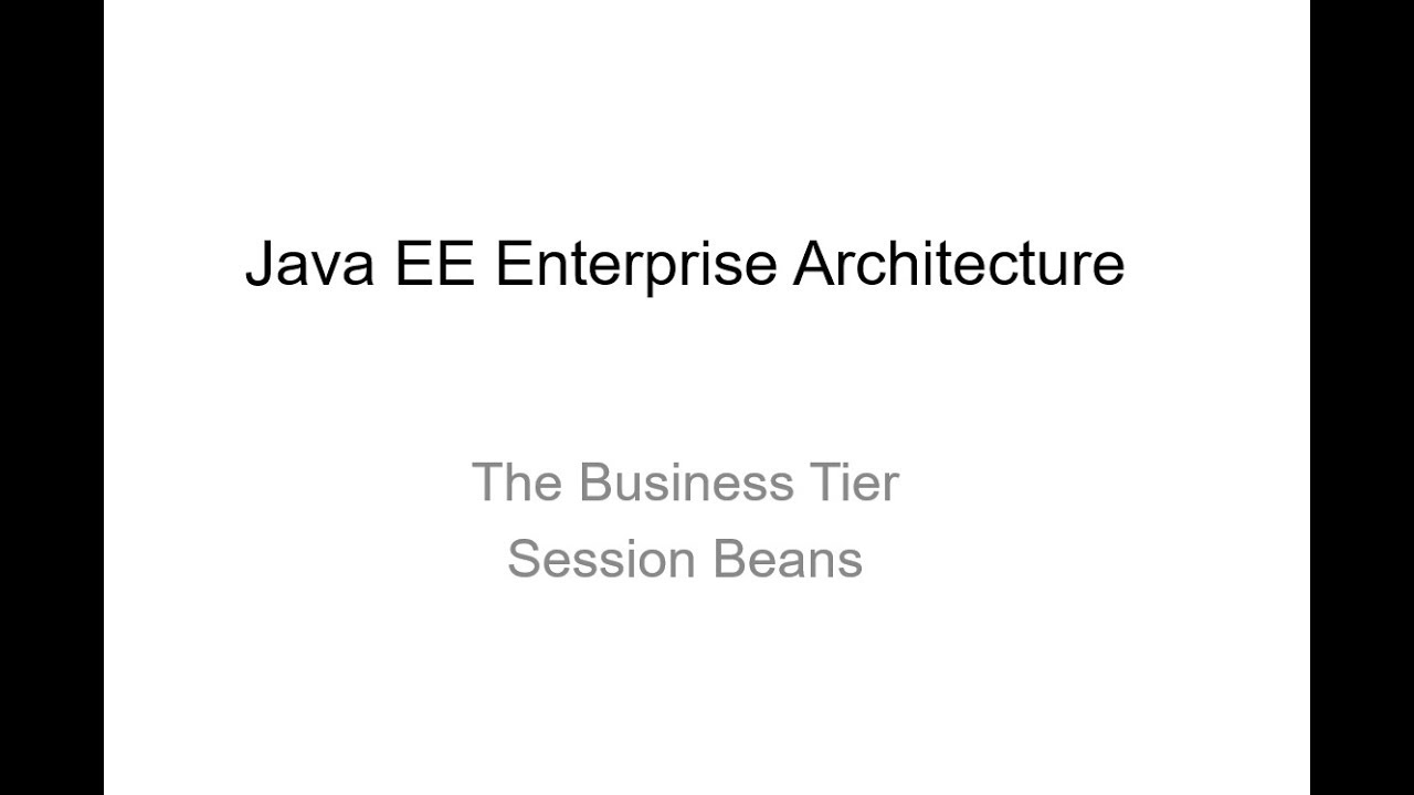 LB03 Java EE Session beans and transactions