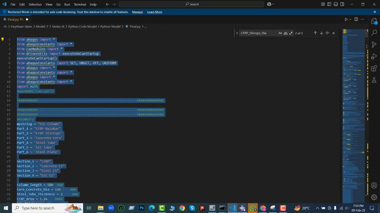 Abaqus Python Scripting: Reduce Pre & Post-Processing Time! 🚀