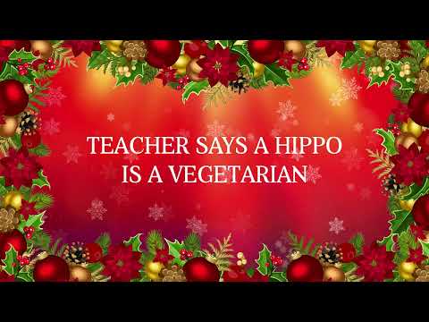 I Want A Hippopotamus For Christmas with Lyrics Classic Christmas Songs